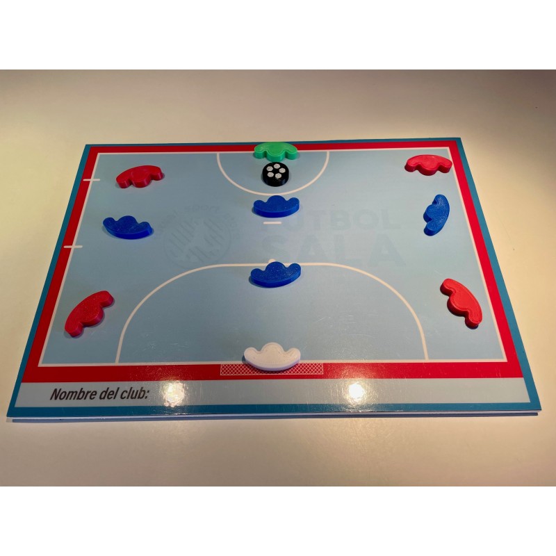 Fichas Magnéticas XL Imantadas de Fútbol Sala con Orientación Corporal ...