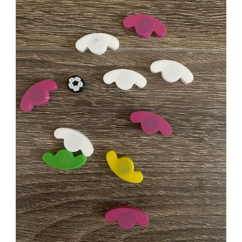 Fichas Magnéticas de Fútbol Sala con Orientación Corporal